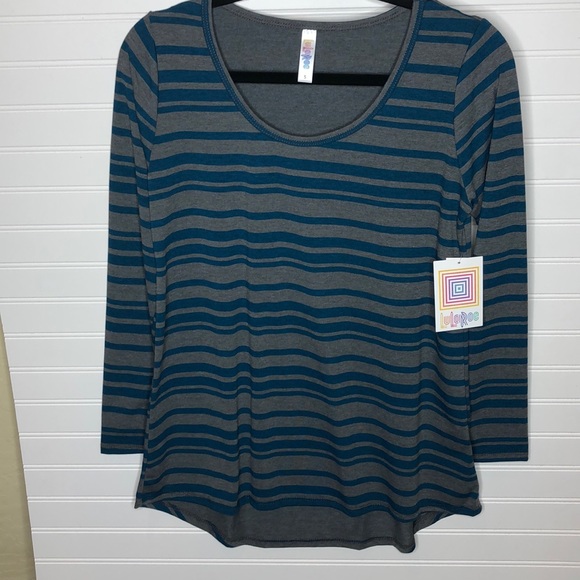 LuLaRoe | Tops | Lularoe Lynnae Striped Long Sleeve Top | Poshmark